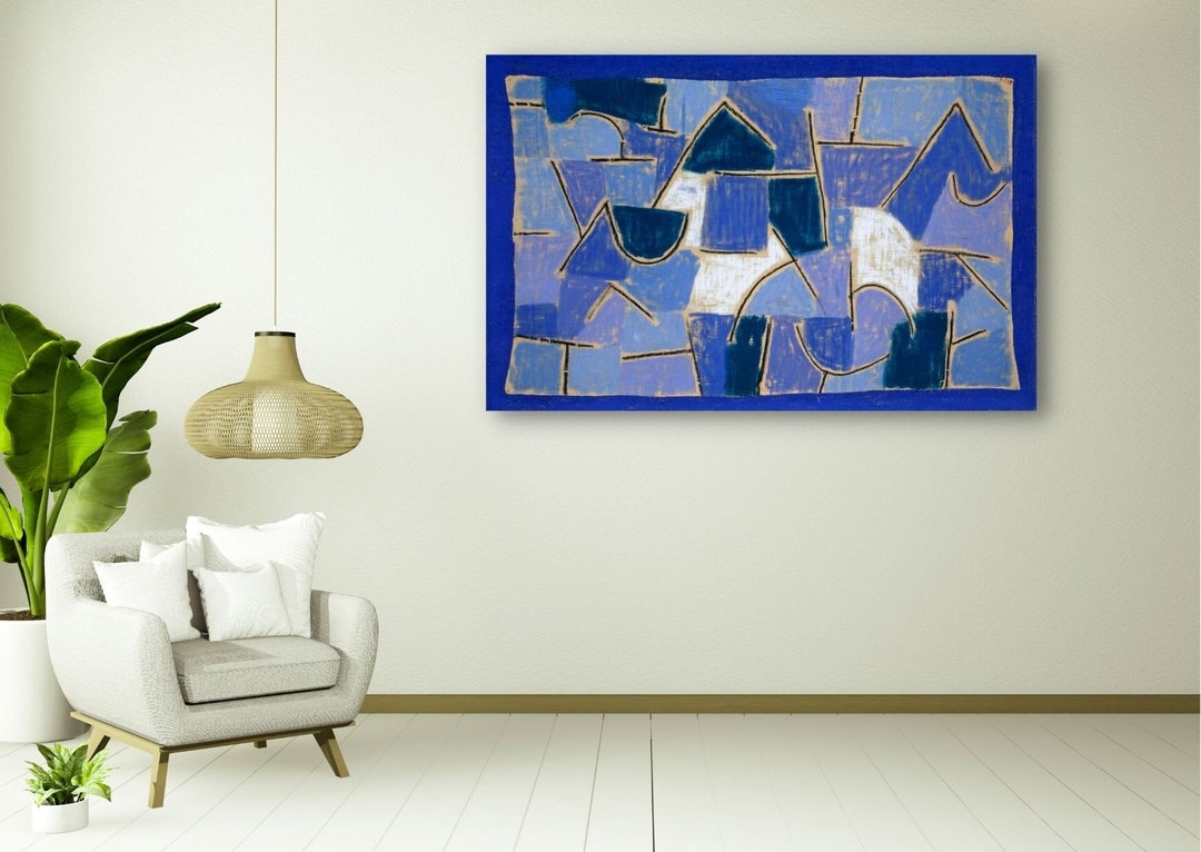 Paul Klee Blue Night, Paul Klee Wall Art Canvas Poster Print, Paul Klee ...