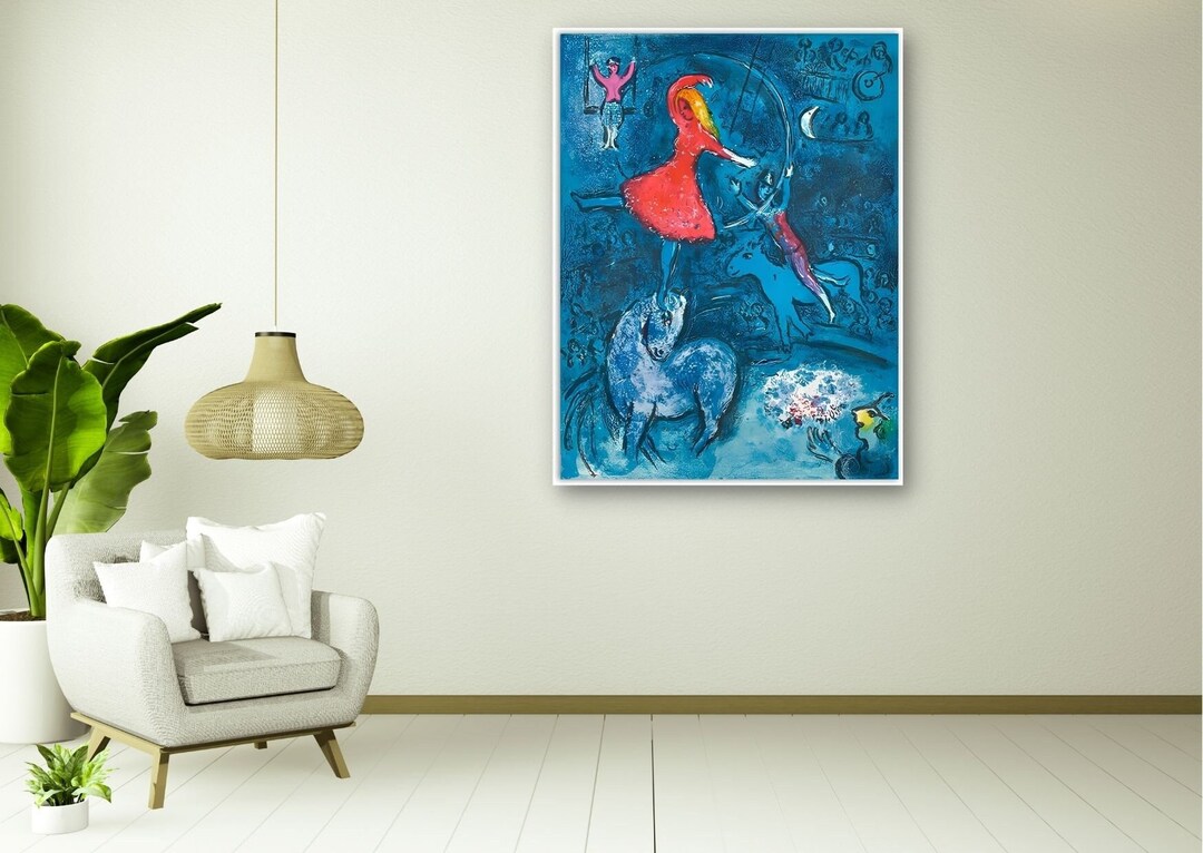 Marc Chagall Circus, Marc Chagall Canvas Wall Art, Marc Chagall ...