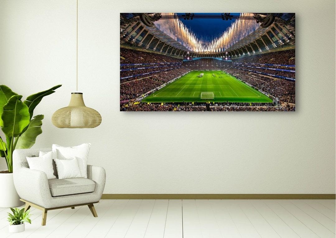 Tottenham Hotspur Stadium Canvas Print, Hotspur Stadium Poster ...