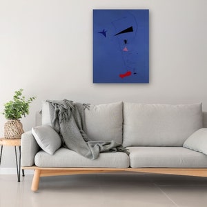 Joan Miró Blue Star Wall Art, Joan Miro Canvas Wall Art Print, Joan ...
