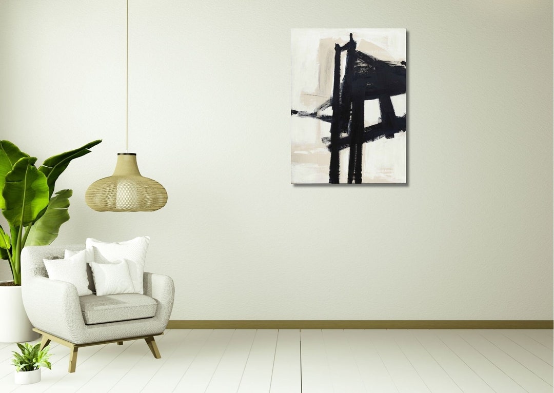 Franz Kline Black White Wall Art, Franz Kline Wall Art Canvas Poster ...