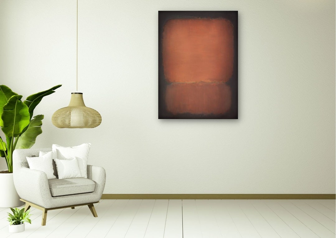 MARK ROTHKO NO 10 Wall Art Poster Canvas Print, Mark Rothko Wall Decor ...