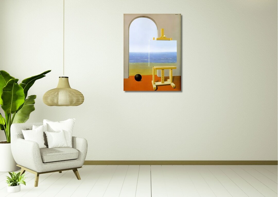 René Magritte the Human Condition, Rene Magritte Wall Art Canvas Print ...
