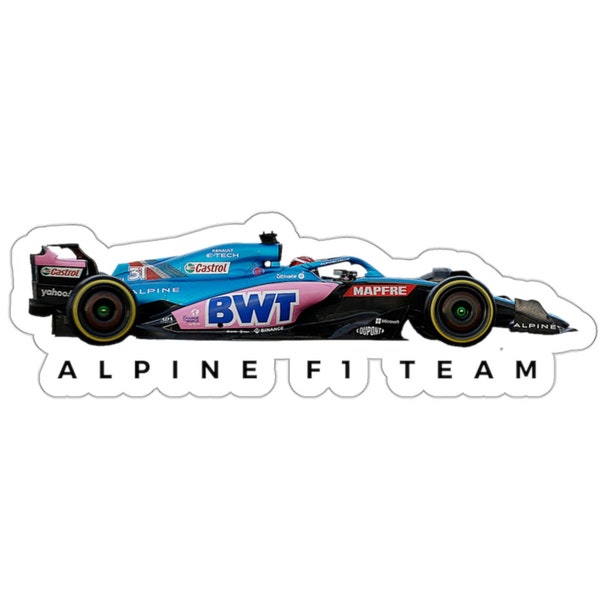 F1 Team Stickers - Etsy