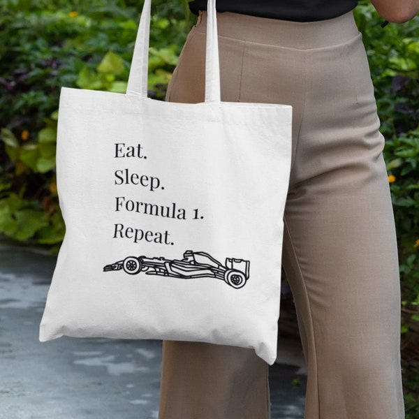 F1 Tote Bag Cotton Canvas Tote Bag F1 Race Week Bag Tote Bag F1 F1 Fan ...