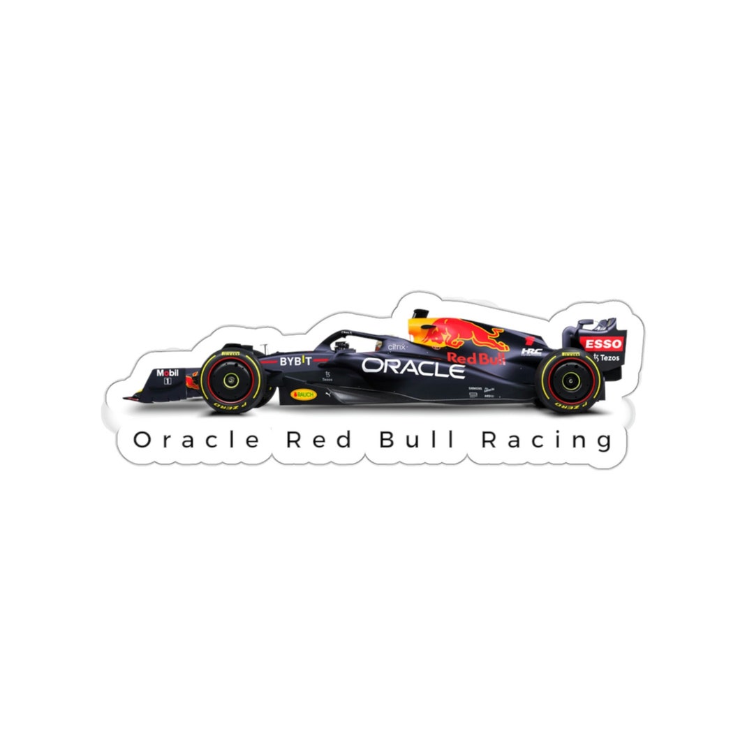 Red Bull F1 Sticker, RB Racing Formula 1 Stickers, Kiss-cut, Max ...