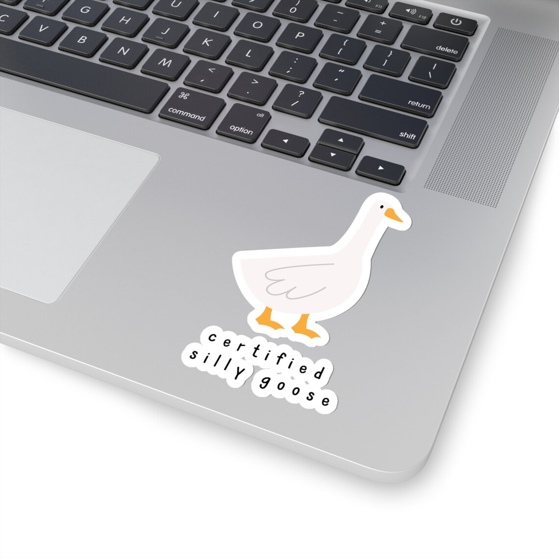 Certified Silly Goose Sticker Goofy Geese Meme Kiss-cut - Etsy