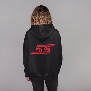Carlos Sainz 55 Front and Back Design Unisex Heavy Blend Hooded ...
