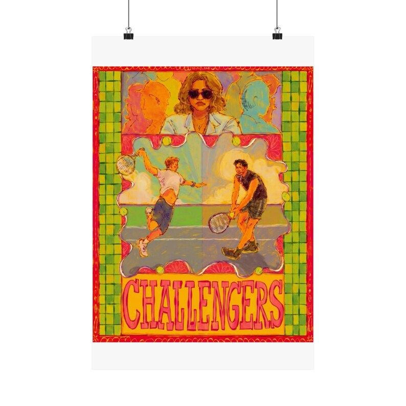Challengers Movie Posters Matte Vertical Posters Movie Fans Collection ...
