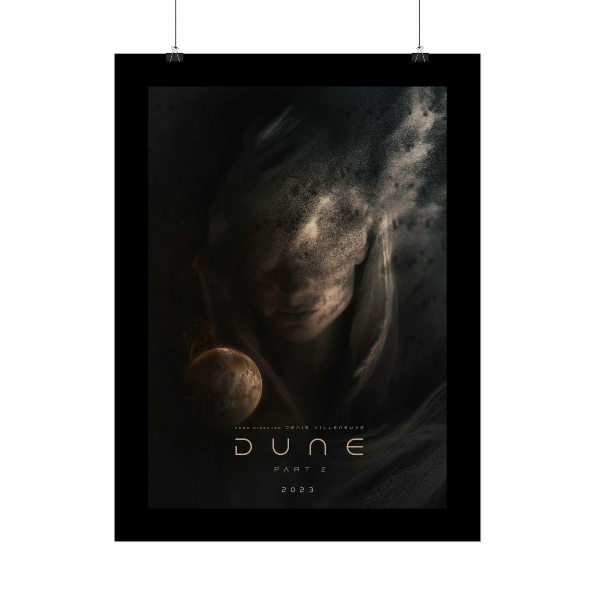 Dune 2 Poster, Timothee Chalamet Poster, A1, A2, A3, A4, A5, Comic Book ...