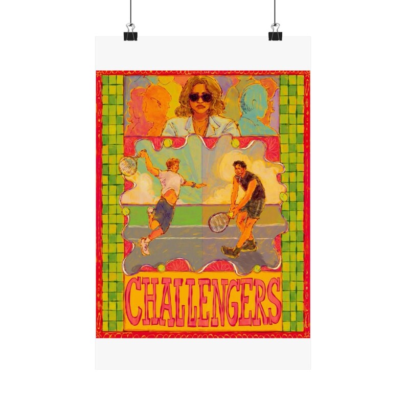 Challengers Movie Posters Matte Vertical Posters Movie Fans Collection ...
