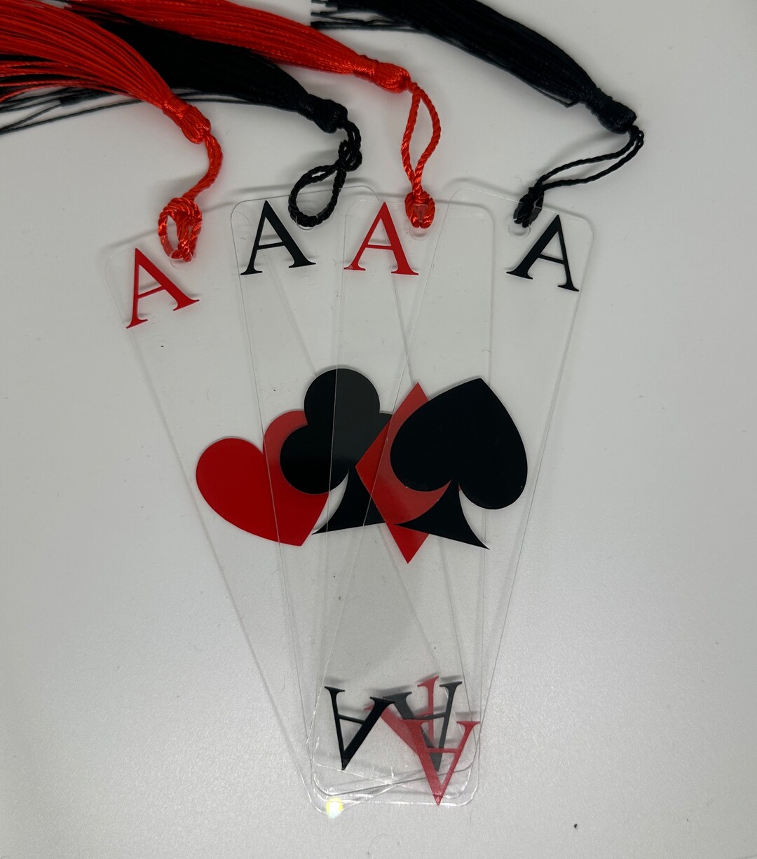 Playing Card Themed Bookmark Quirky Book Mark Unusual Bookmark Poker ...