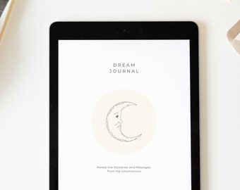 Dream Journal Digital Download, Printable Dream Tracker, Lucid Dream ...