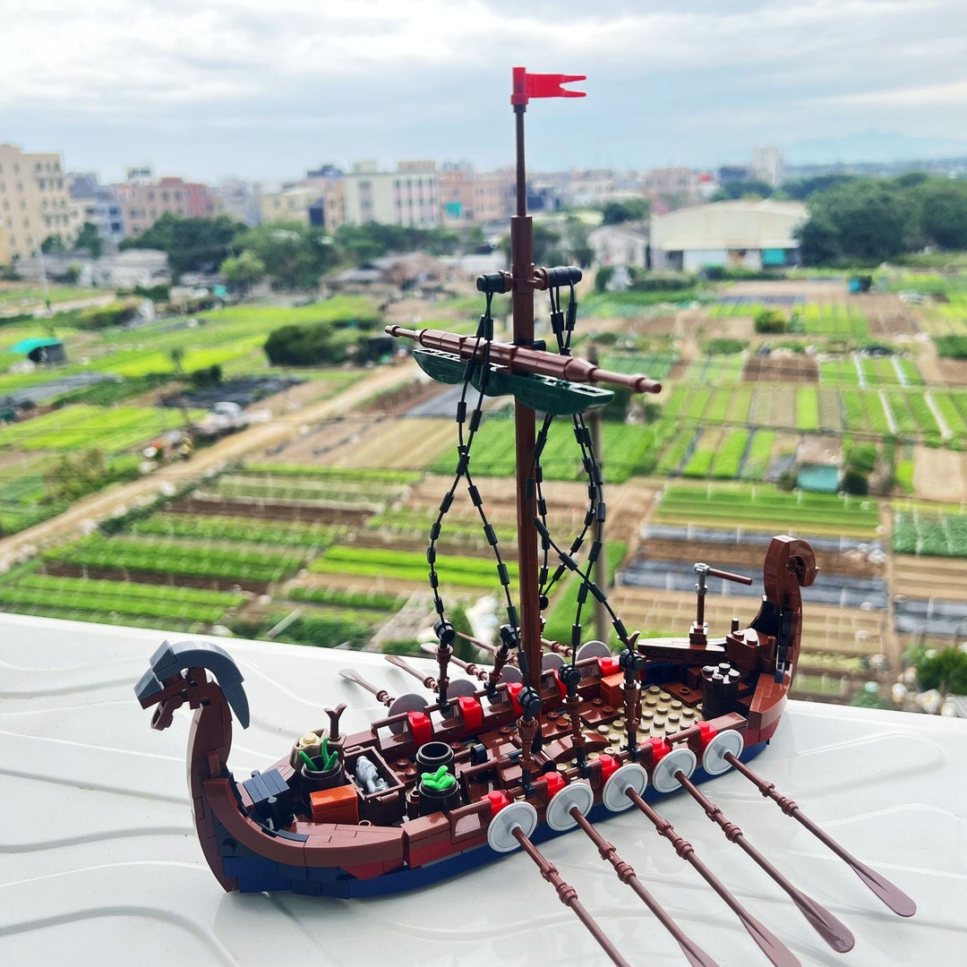 Plastic Pirate Ship Model Toy - Etsy