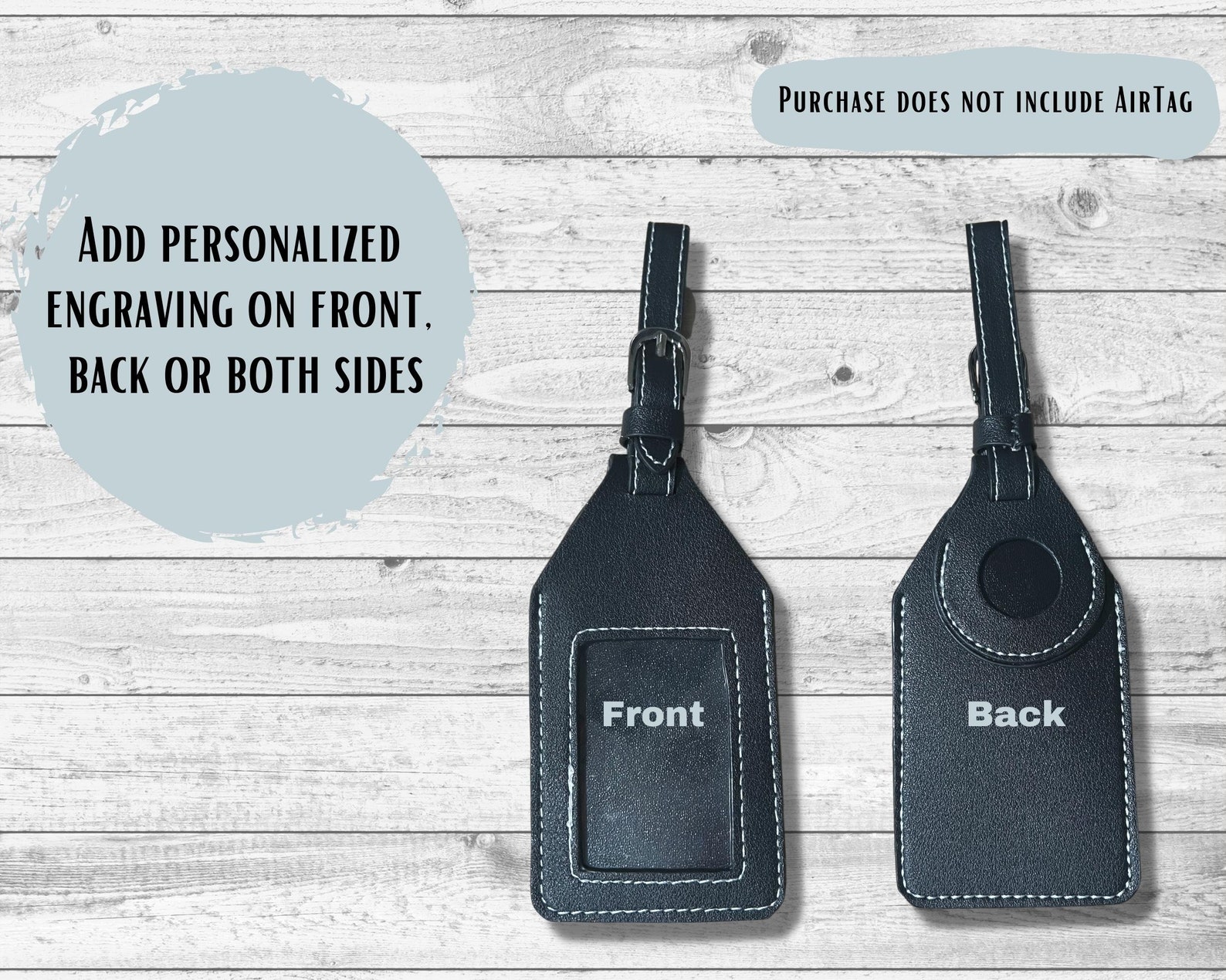 Personalized AirTag Luggage Tag, Wedding/engagement Gift, Personalized ...