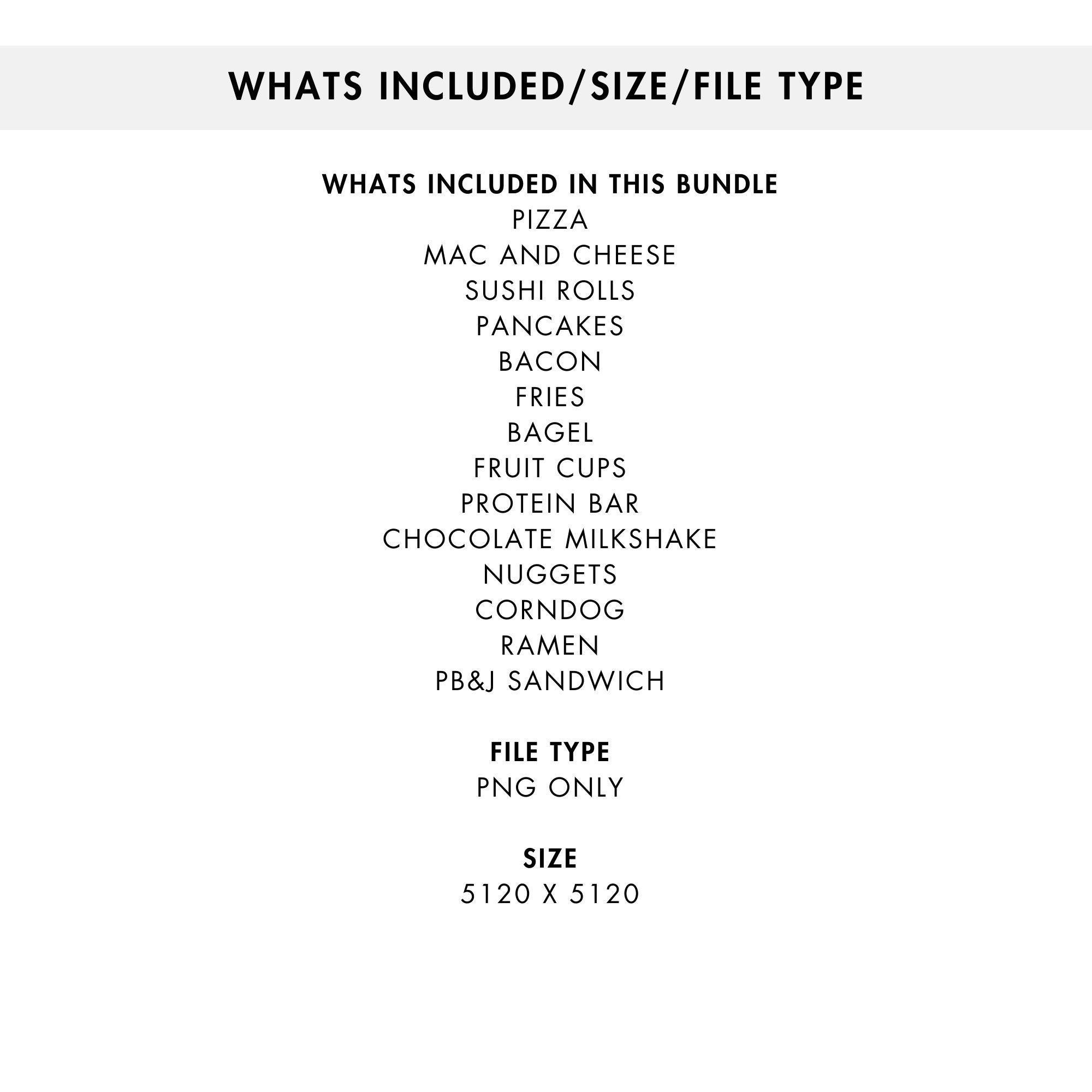 Watercolor Food Clip Art PNG Set, 20 Food Clipart, Commercial Use Clip ...