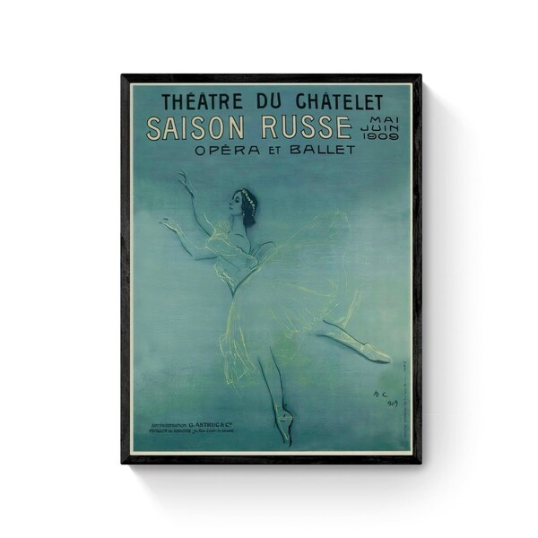 Ballet Poster - Etsy