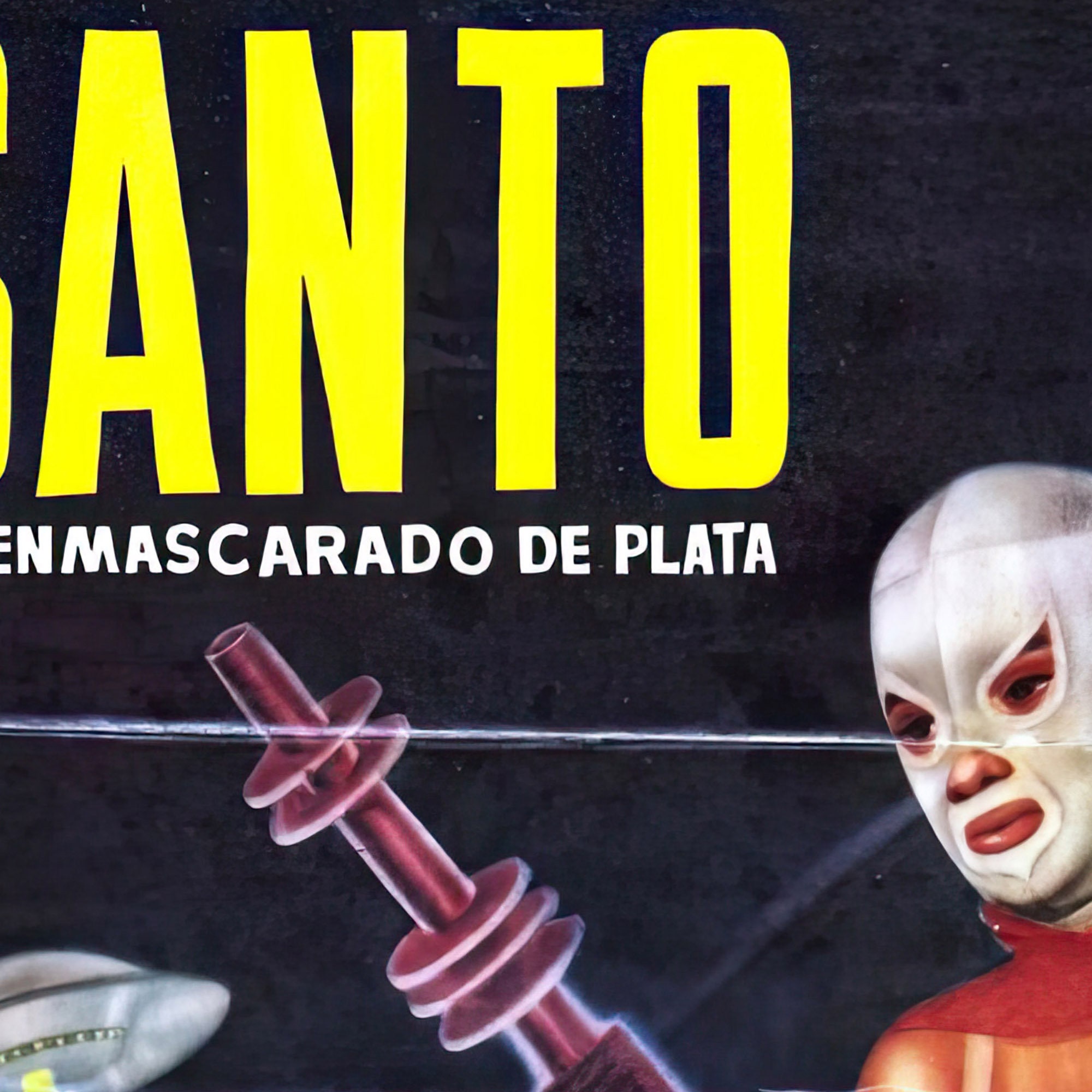 El Santo, Vintage Poster, Movie Poster, DIGITAL DOWNLOAD PRINTABLE ...