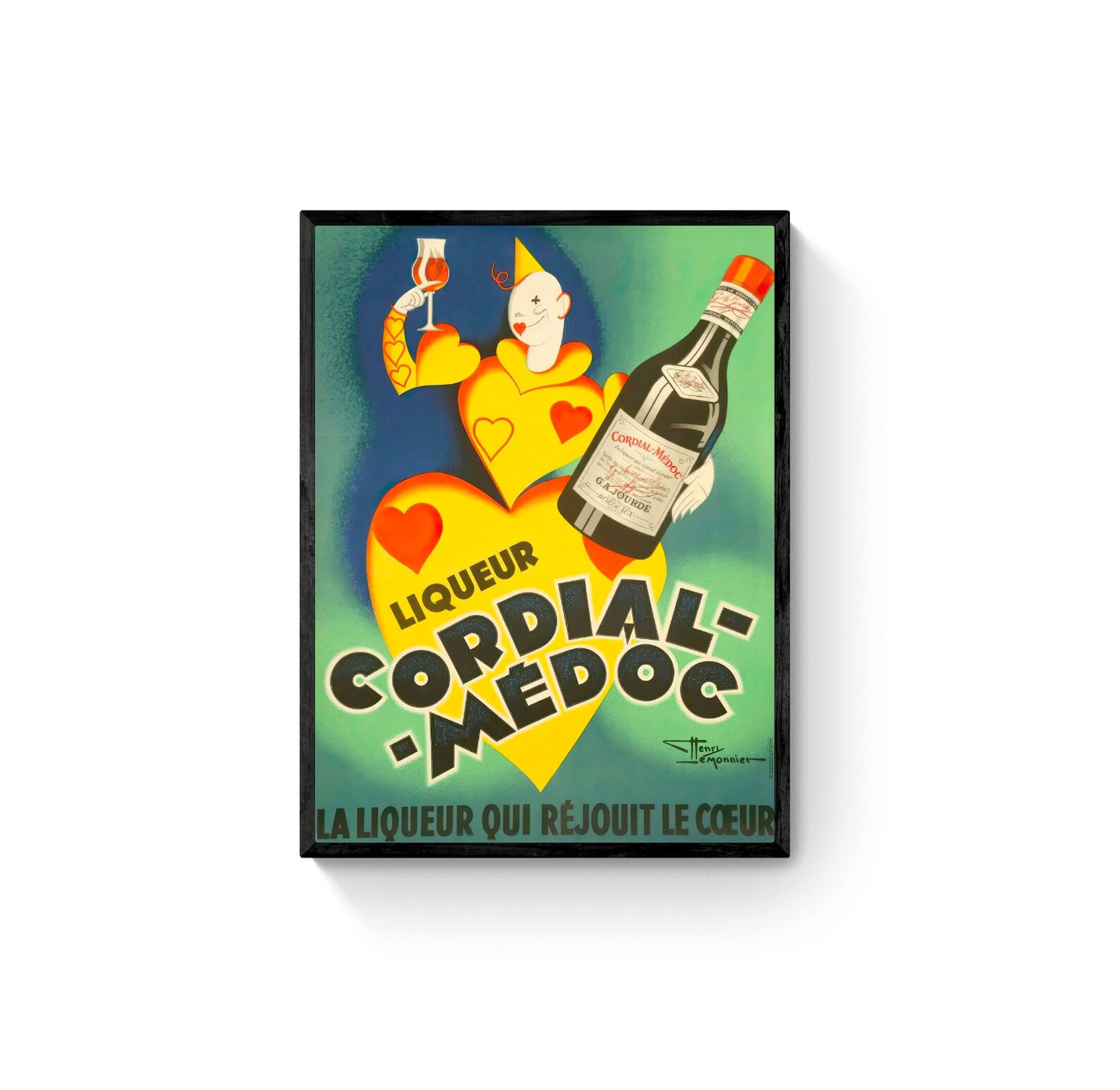 French Liqueur, Vintage Alcohol Poster, Ad Poster, DIGITAL DOWNLOAD ...