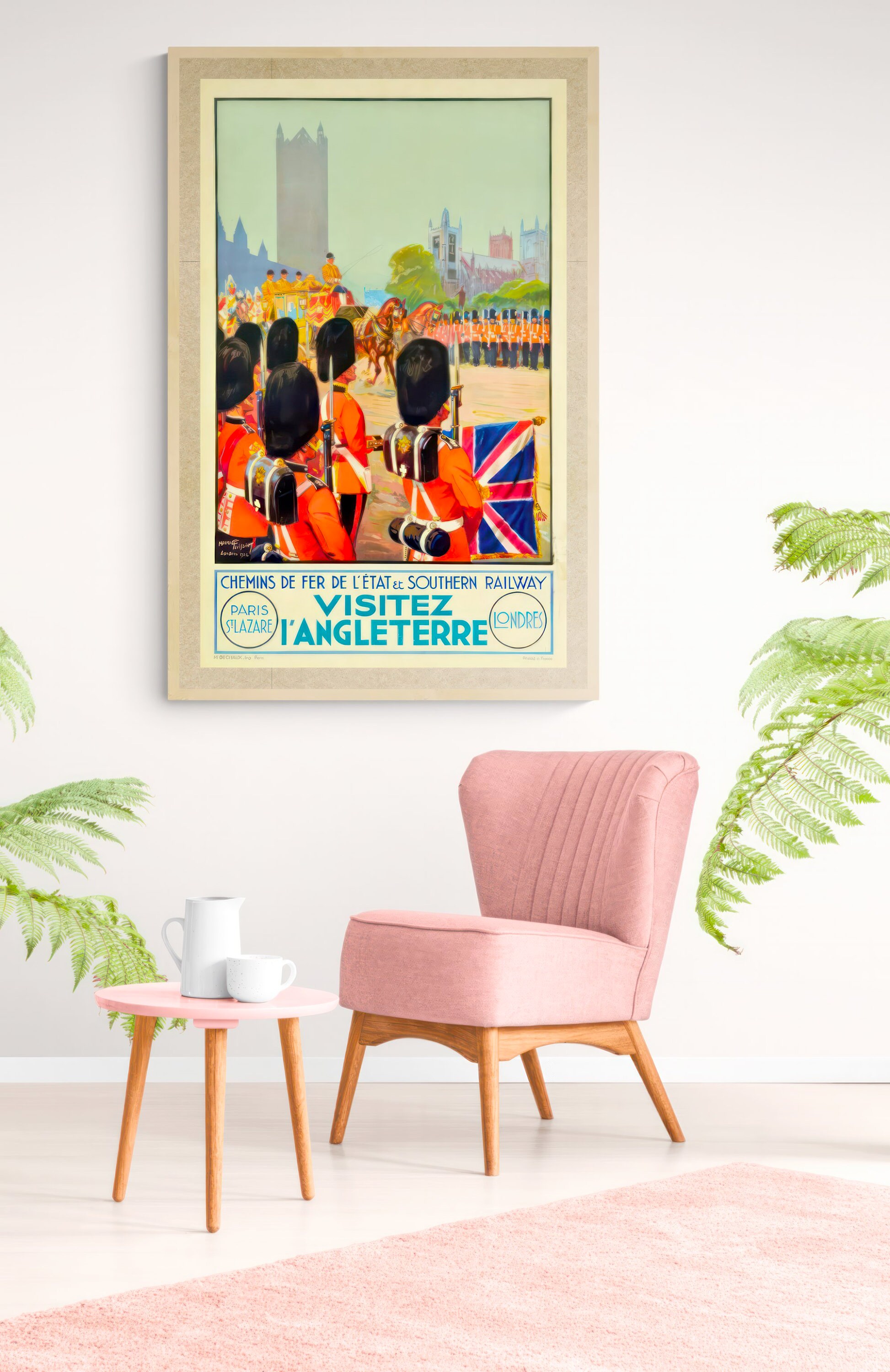 England Vintage Poster Reise Poster DIGITAL DOWNLOAD - Etsy.de