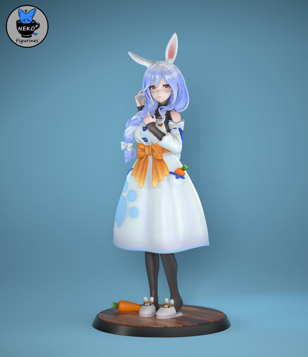 Pekomama Vtuber 3d Print Not Painted - Etsy