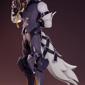 Von Lycaon Zenless Zone Zero 3d Print Not Painted - Etsy