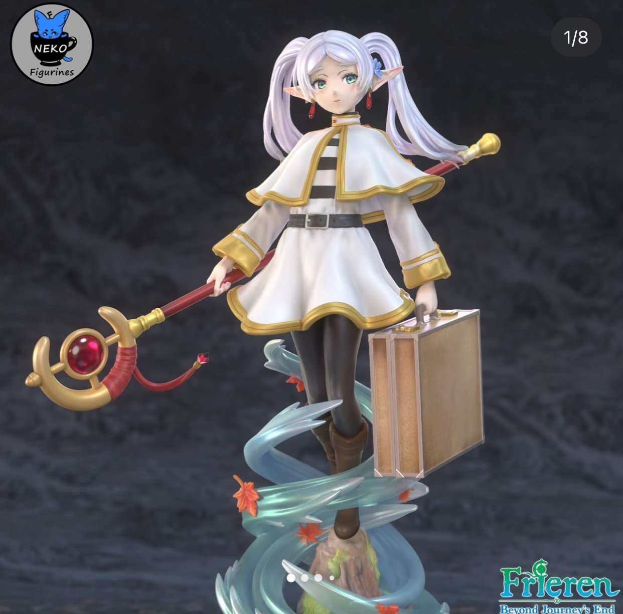 Frieren the Mage Slayer of Demons 3d Print Not Painted - Etsy