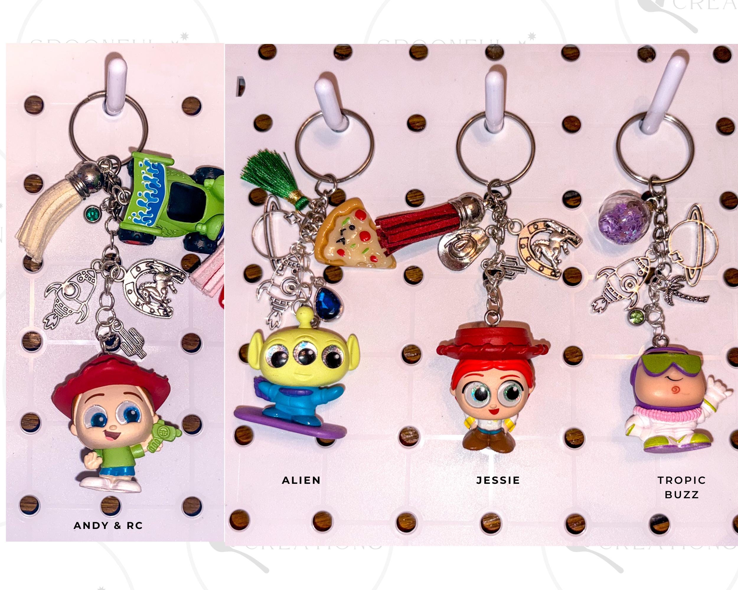 A-doorable Pixarverse Charm Figurine Keychains - Etsy