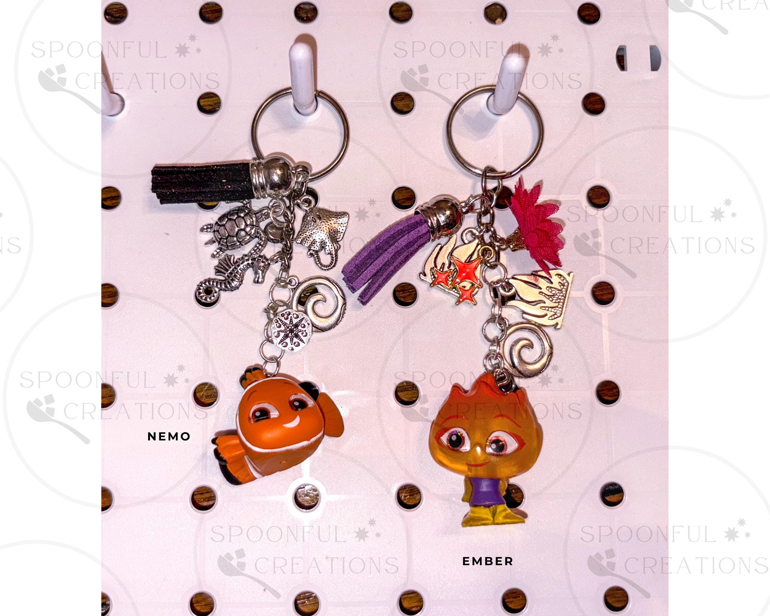 A-doorable Pixarverse Charm Figurine Keychains - Etsy