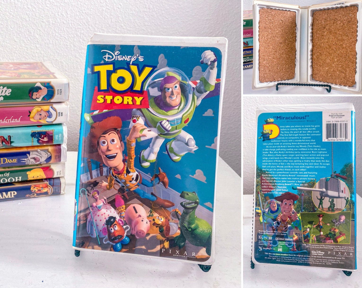 Upcycled Disney VHS Pin Cases - Etsy
