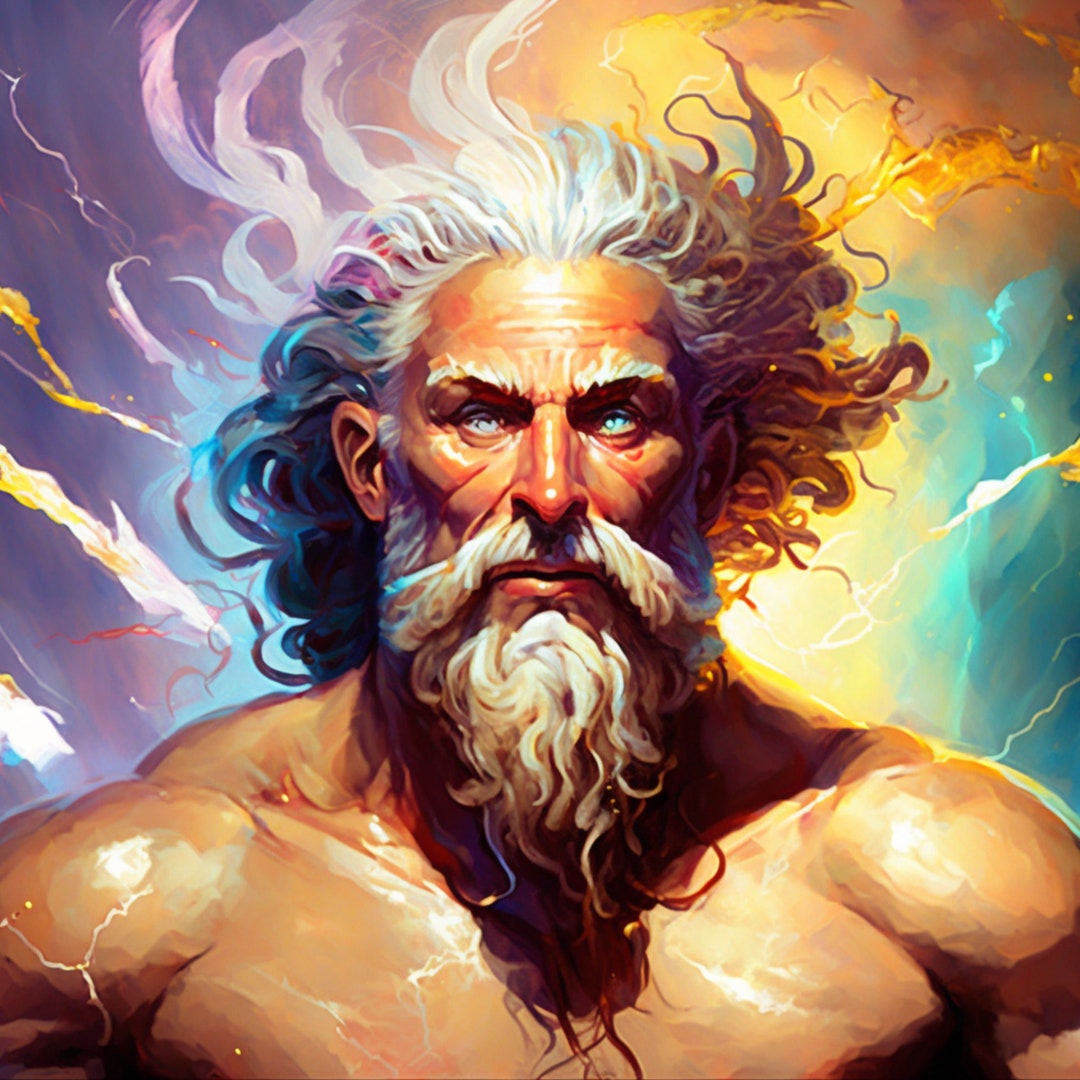 Dany and the Famous People... Zeus - Etsy