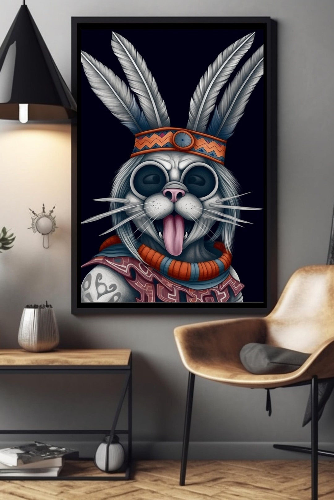 The Indian Rabbit Family - Etsy