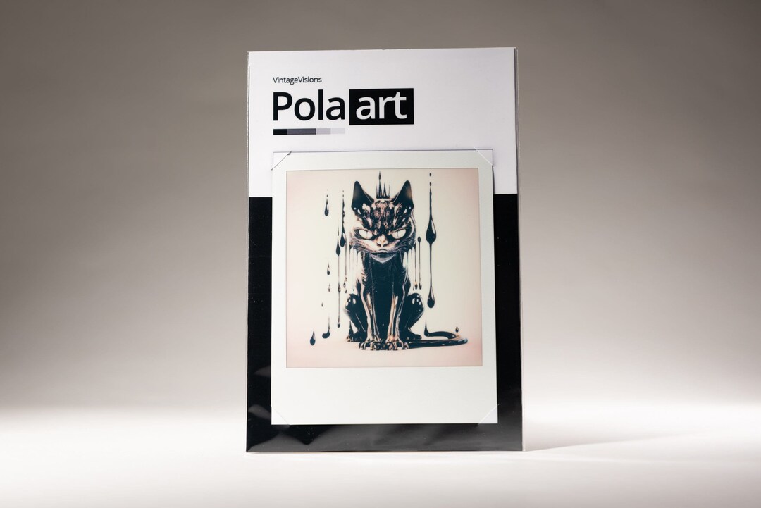 Surreal Artwork of Grumpy Cat in Wet Dripping Paint on a - Etsy