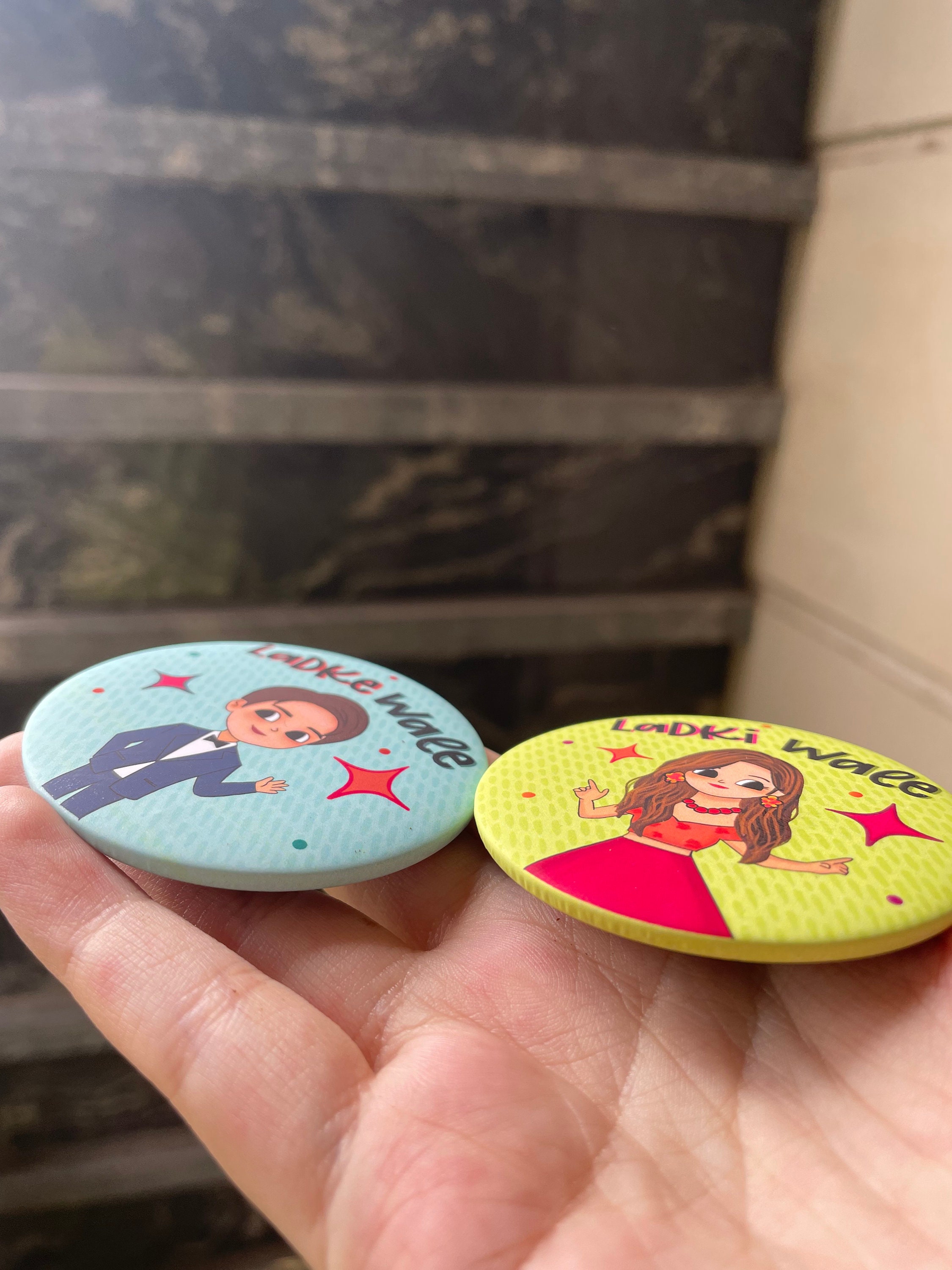 Cartoon Caricature Pin Badges - Etsy