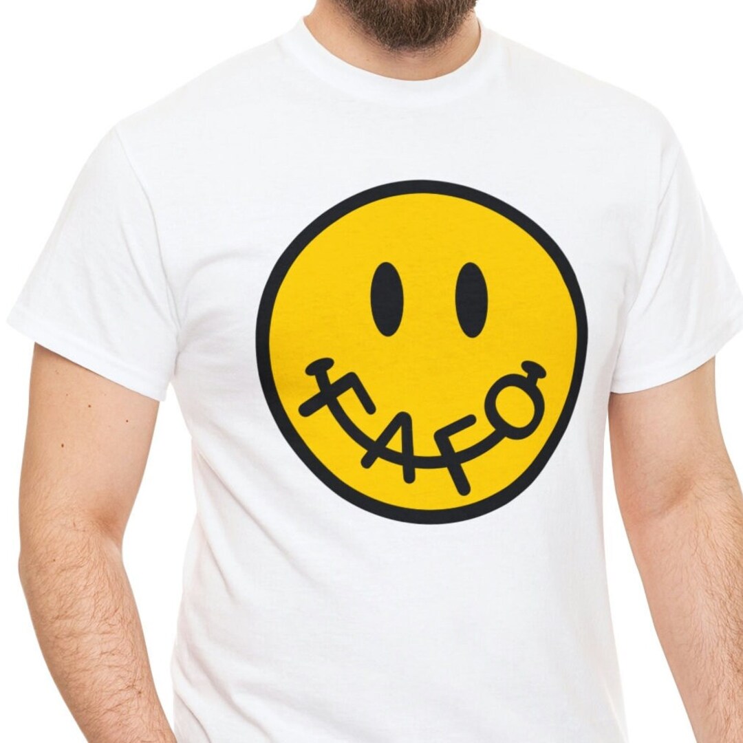 FAFO Smiley Face Fuck Around Find Out, 2A, Conservative Apparel ...