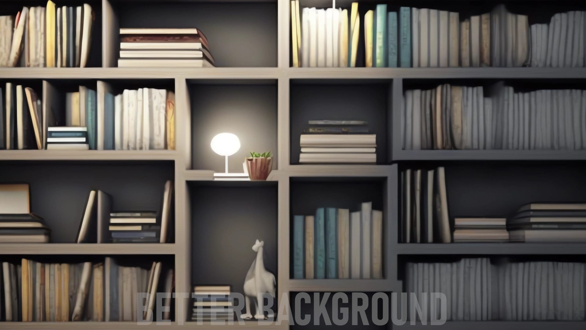 Modern Shelves Zoom Virtual Background - Etsy