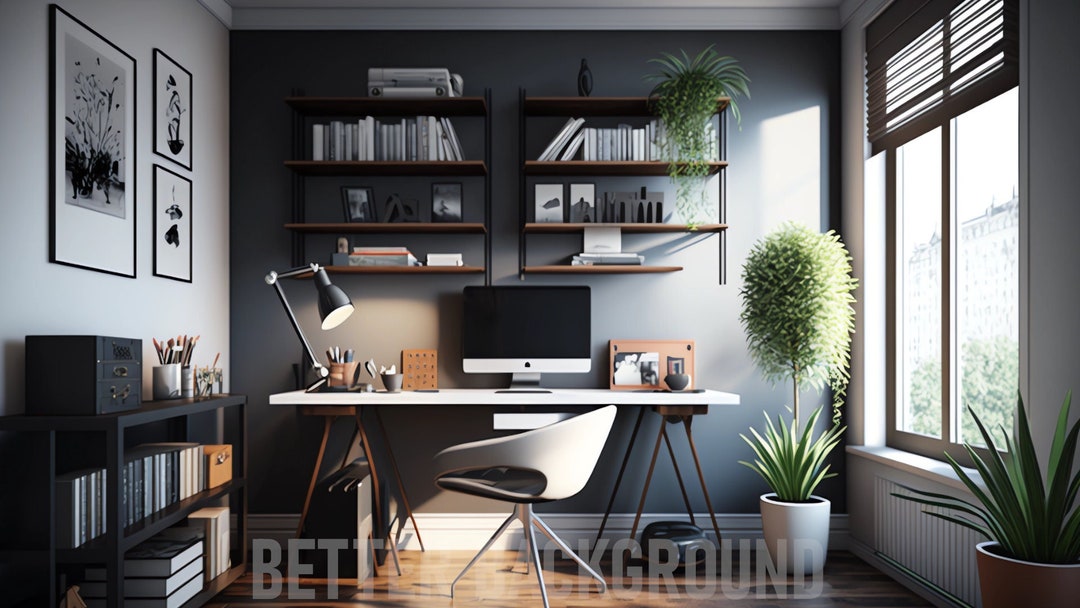 Modern Office Background for Zoom, Microsoft Teams, Skype, Google Meet ...