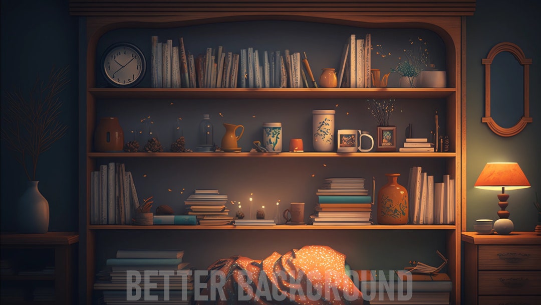 Cozy Room Background for Zoom Microsoft Teams Skype Google - Etsy