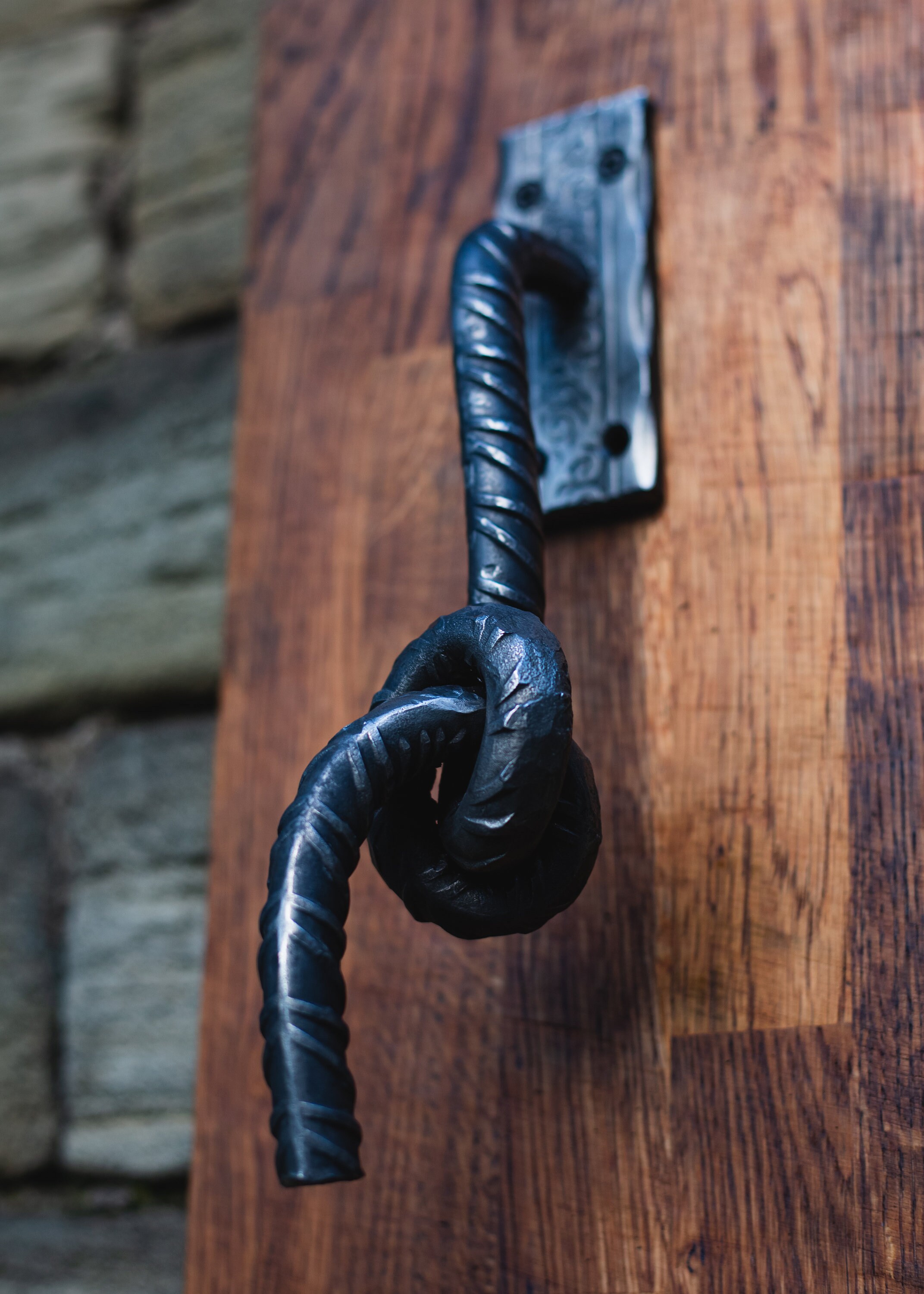 Industrial Steel Rebar Knotted Dooorhandles - Etsy