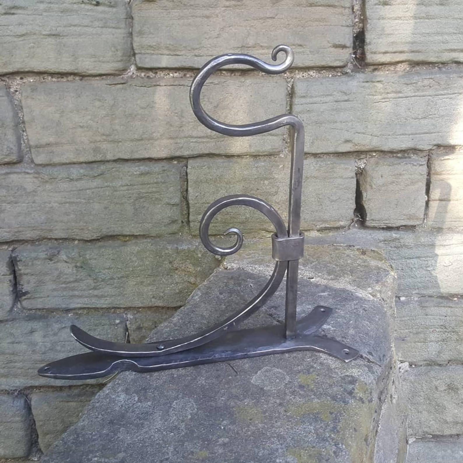 Classical Hanging Basket Bracket Mount, Hand Forged by Blacksmith - Etsy