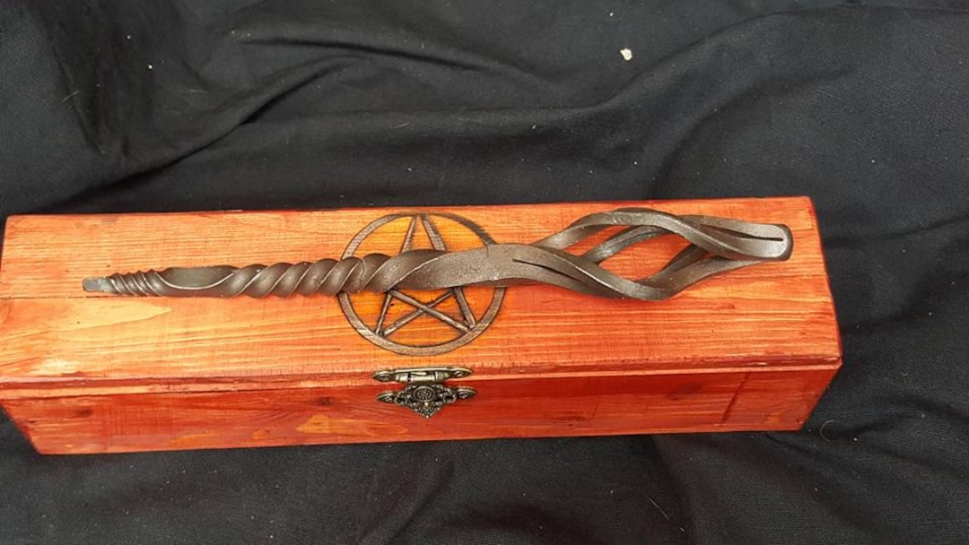 Iron Magic Wands, Traditionally Forged by Blacksmith - Etsy