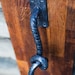 Industrial Steel Rebar Knotted Door Handles, Traditionally Hand Forged ...