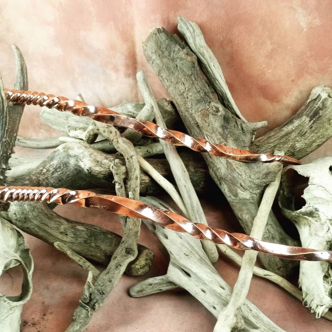 Copper and Quartz Sorceress Wands, Hand Forged in Yorkshire - Etsy