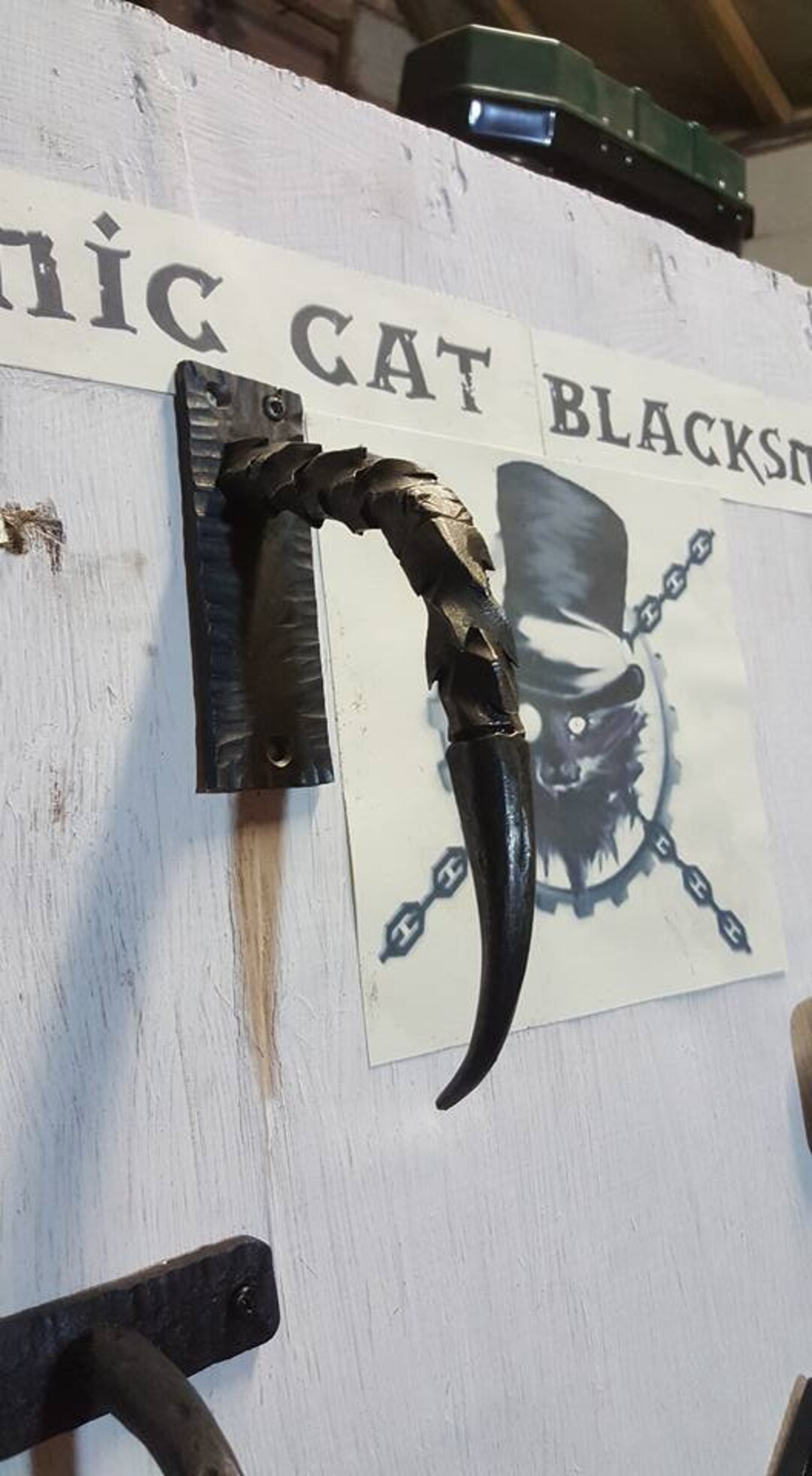 Dragon Claw Handles, Hand Forged in Solid Steel - Etsy