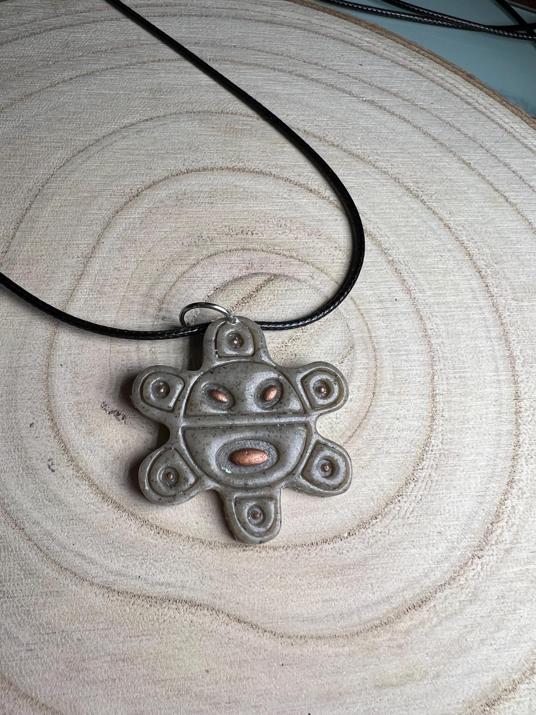 Puerto Rico Taino Sun Necklace - Etsy