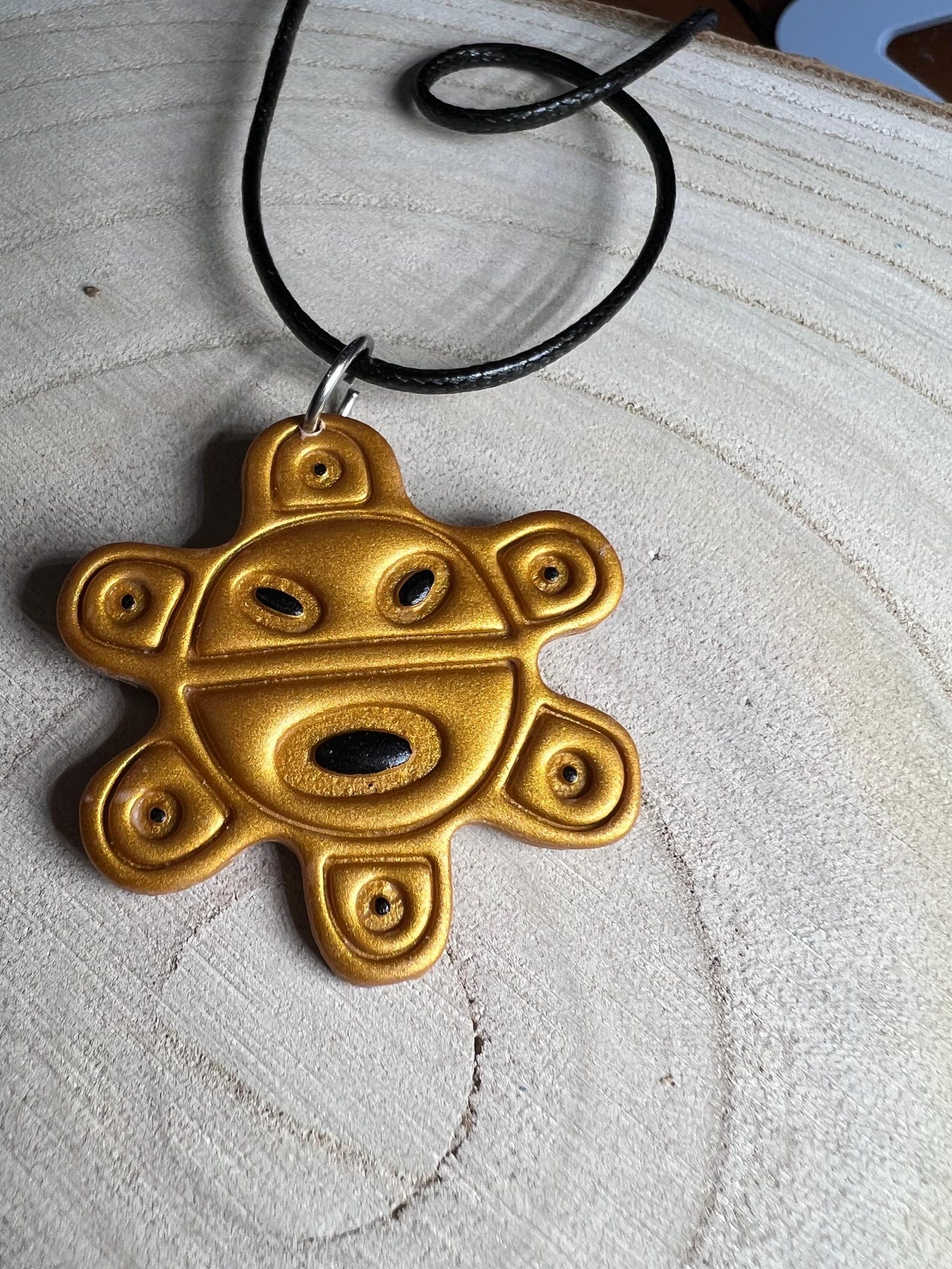 Puerto Rico Taino Sun Necklace - Etsy