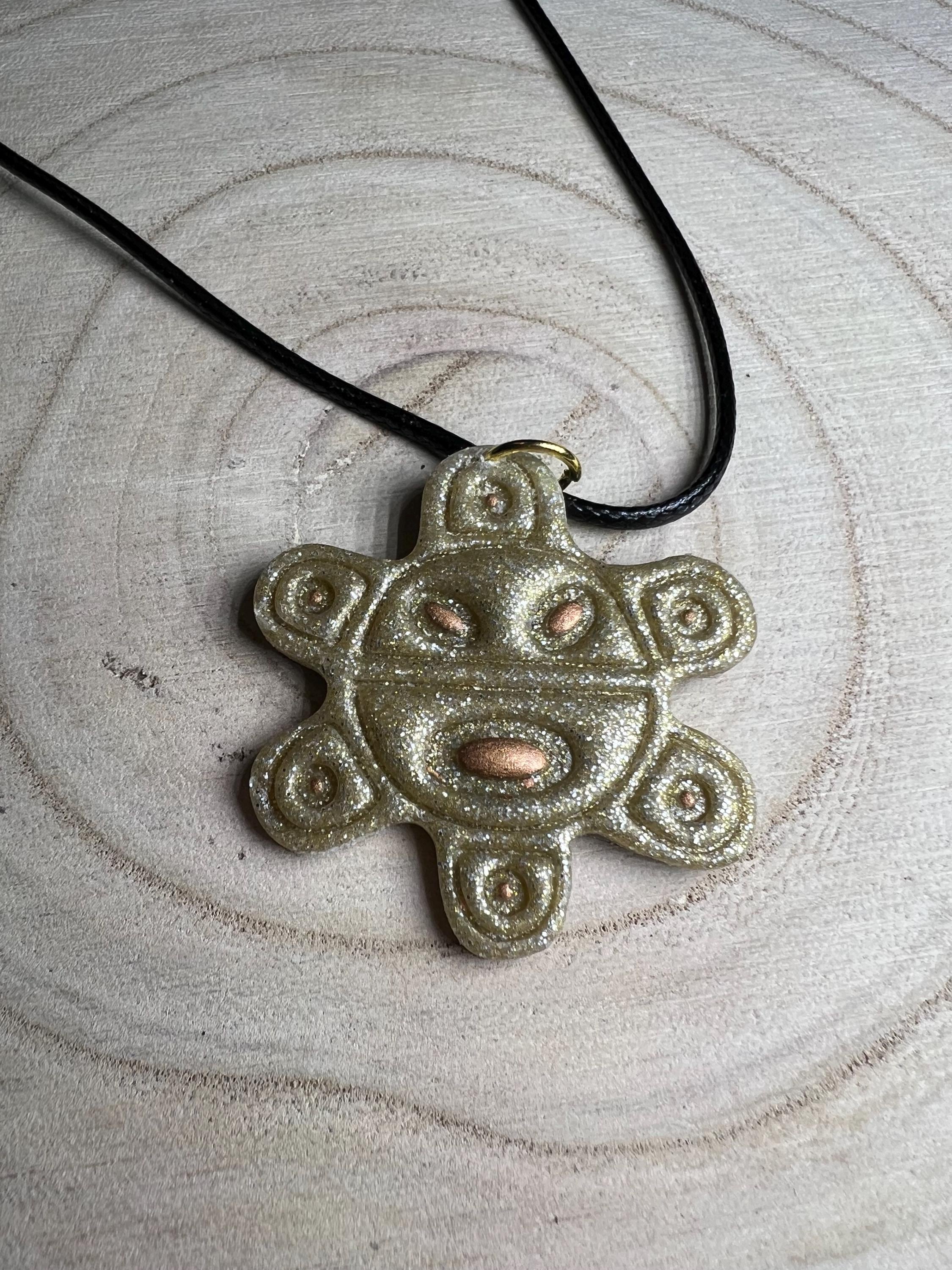 Puerto Rico Taino Sun Necklace - Etsy