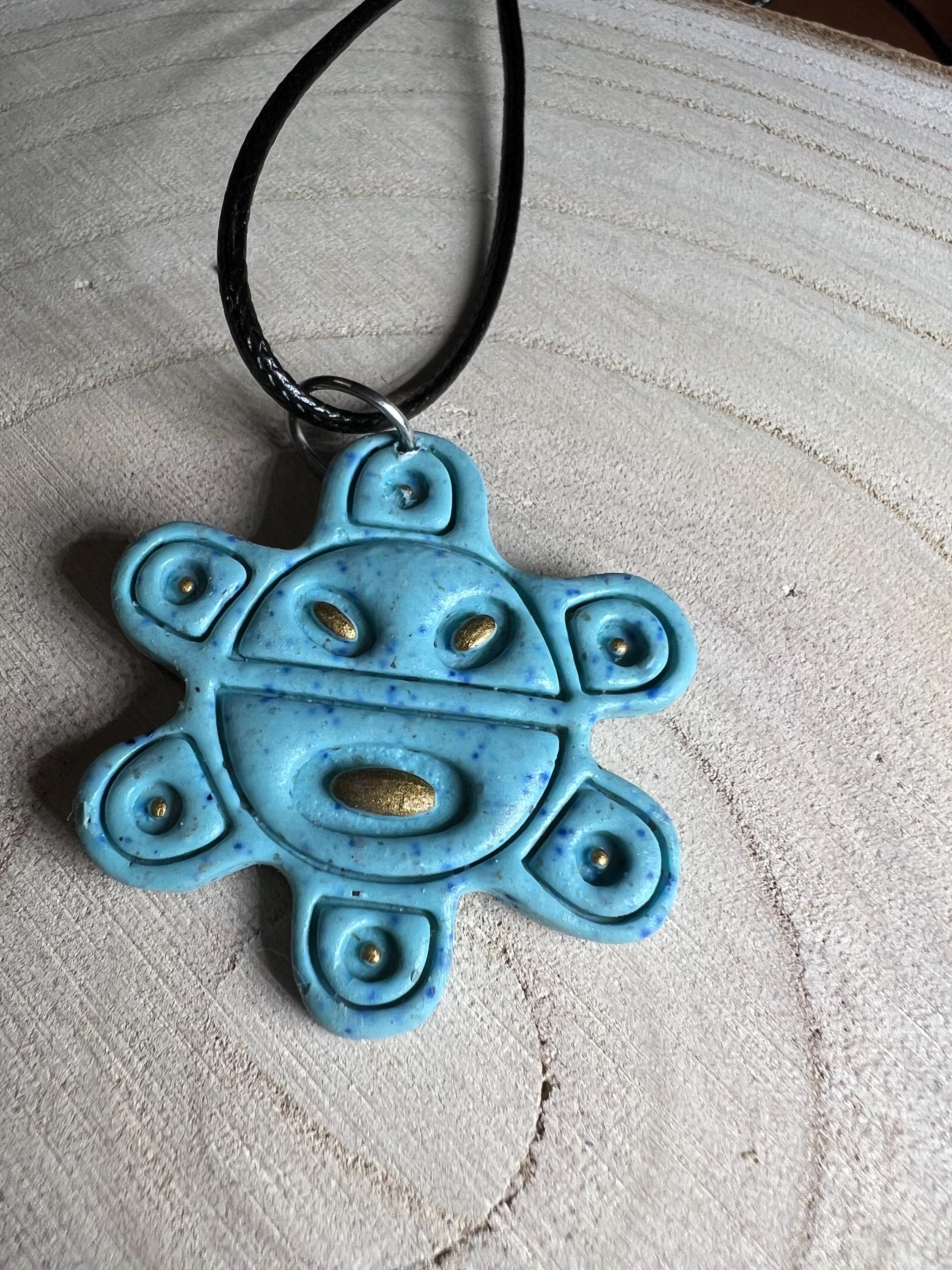 Puerto Rico Taino Sun Necklace - Etsy