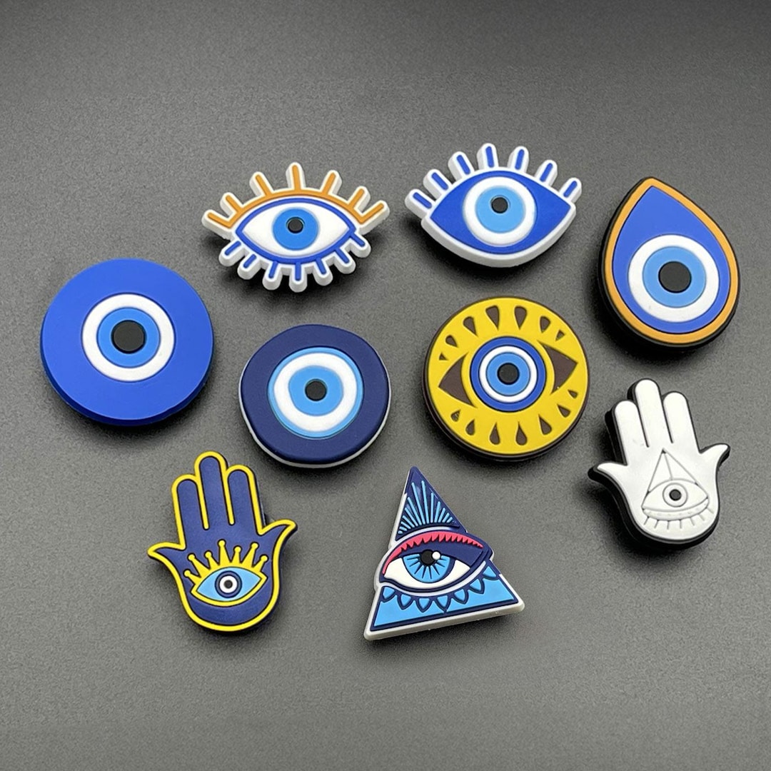 Evil Eye Croc Charms for Clogs Shoe Charm Set, Bundle or Individual ...