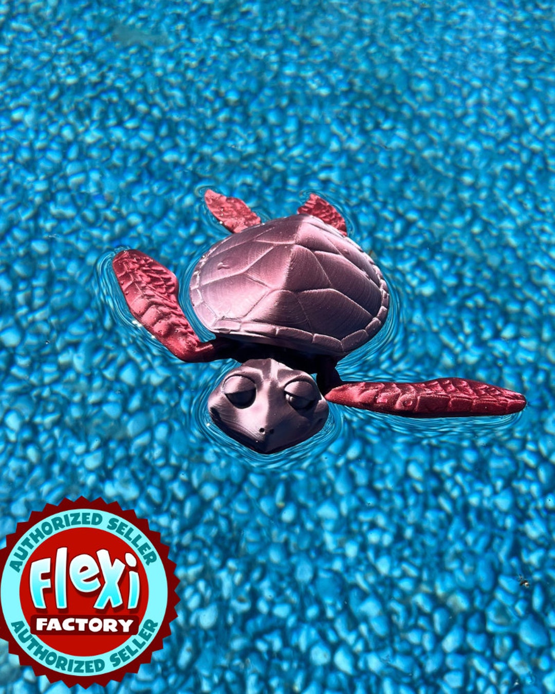 3D Printed Articulating Turtle Flexifactory - Etsy